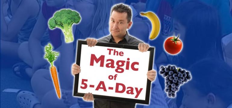Magic of 5-A-Day w/ Brian Richards | Academic Entertainment, Inc.